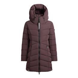 Khujo Damen Steppmantel "DIER 2IN1 (EINSATZ HERAUSNEHMBAR)"orchid lila, Gr. M, unifarben, 100% Polyester, M&auml;ntel