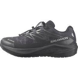 Salomon Herren Laufschuh "AERO FLOW GRVL GORE-TEX", Gr. 45, schwarz, Synthetik, Textil, Schuhe, wasserdicht