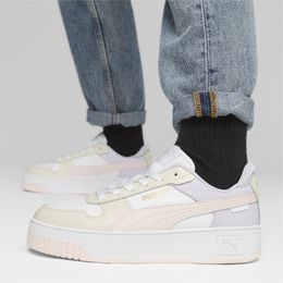 Puma Damen Sneaker "Carina Street Sneakers Damen", Gr. 37, pink, Obermaterial: Kuhleder, Synthetik, Leder. Futter: Textil, Synthetik. Innensohle:
