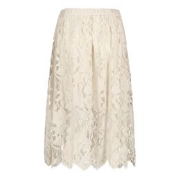 Vera Mont Damen Minirock "Damen mit Taschen"champagne sorbet, Gr. 36, Spitze, Obermaterial: 61% Polyamid, 25% Baumwolle, 14% Polyester. Futter: 100%