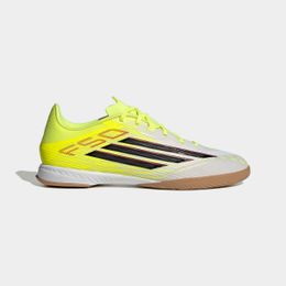 Herren Fu&szlig;ballschuh "F50 LEAGUE, HALLENB&Ouml;DEN", adidas Performance, Gr. 44,5, gelb, Synthetik, Textil, Schuhe, f&uuml;r Hallenboden