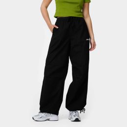Santa Cruz Damen Funktionshose "STRIP PARACHUTE PANT"schwarz, Gr. S, Obermaterial: 100% Baumwolle, Hosen, aus Baumwolle, sportlicher Stil, bequeme