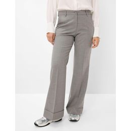 Brax Damen Jogginghose "Style MAINE"grau, Gr. 38, Web, 98% Schurwolle, 2% Elasthan, Hosen