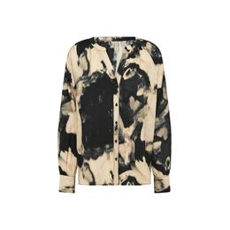 soyaconcept Damen Blusentop "Soya Concept Shirt SC-NADIRE 1", schwarz-wei&szlig;, Gr. M, Obermaterial: 85% Viskose, 15% Nylon, Blusen