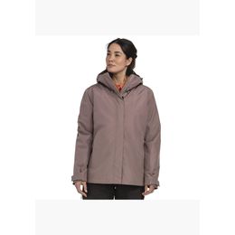 Sch&ouml;ffel SCH&Ouml;FFEL Damen 3-in-1-Funktionsjacke "3in1 Jacket Style Okere WMS", lila, Gr. 48, Web, Fleece, Obermaterial: 100% Polyester. Futter: 100% Polyester,