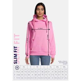 SALZHAUT Damen Kapuzenpullover "Hoodie S&Uuml;NN", gelb, Gr. XXL, Obermaterial: 55% Baumwolle CO. 45% Polyester PES., Pullover