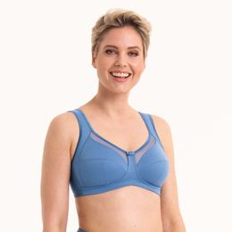 Damen Entlastungs-BH "Clara", ANITA SINCE 1886, Gr. 90, blau, Microtouch, Obermaterial: 80% Polyamid, 20% Elasthan, unifarben, BHs, gepolsterte