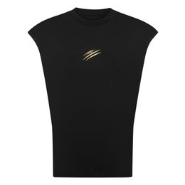 Plein Sport Herren T-Shirt "Kapuzen-Tanktop", schwarz, Gr. XL, Obermaterial: 100% Baumwolle, Shirts