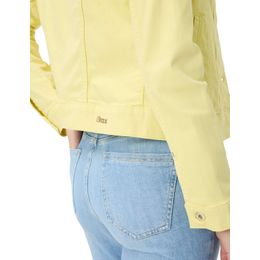 Brax Damen Jeansjacke "Style MIAMI"gelb, Gr. 38, Denim/Jeans, 91% Baumwolle, 7% Elastomultiester, 2% Elasthan, Jacken