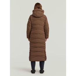 G-Star Raw G-STAR Damen Outdoorjacke "Whistler Long Puffer", braun, Gr. S, Obermaterial: 50% Polyester, 50% Polyester, Jacken