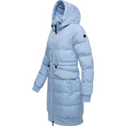 Ragwear Damen Steppmantel "Briosh", blau, Gr. S, Obermaterial: 100% Polyester. Futter: 100% Polyester. Wattierung: 100% Polyester, M&auml;ntel,