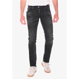 Herren Bequeme Jeans "700/11", schwarz, Gr. 29, Le Temps Des Cerises, unifarben, 95% Baumwolle, 3% Polyester, 2% Elasthan, Jeans, mit bequemem