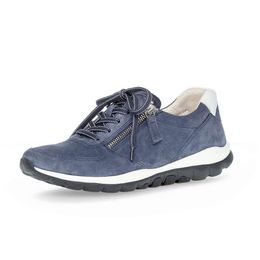 Gabor Damen Sneaker "Sneaker low", Gr. 38,5blau, Schuhe