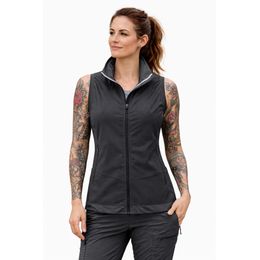 LPO Damen Funktionsweste "Elfi WMN", schwarz, Gr. 44, 85% Polyester, 15% Elasthan, Westen, auch in Gro&szlig;en Gr&ouml;&szlig;en erh&auml;ltlich
