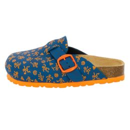 Lico M&auml;dchen Pantolette "Pantolette Bioline Clog Kids", Gr. 33, blau, Synthetik, Schuhe