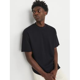 Jack & Jones JACK & JONES Herren Rundhalsshirt "JJEURBAN EDGE TEE SS O-NECK NOOS", schwarz, Gr. XS, unifarben, Jersey, Obermaterial: 100% Baumwolle, Shirts, mit