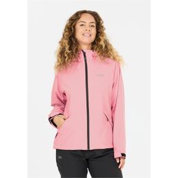 WEATHER REPORT Outdoorjacke "Gust"pink, Gr. 38, unifarben, 100% Polyester, Jacken, mit 10.000 mm Wassers&auml;ule