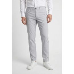 OLYMP Herren Chinohose "Jogg Jersey Toronto"hellgrau, Gr. 33, unifarben, Jersey, Obermaterial: 50% Viskose, 45% Polyester, 5% Elasthan, Hosen, slim
