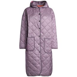 SALZHAUT Damen Steppmantel "Steppmantel HUSNA", lila, Gr. L, Obermaterial: 60% Polyester PES. 40% Nylon NY., M&auml;ntel