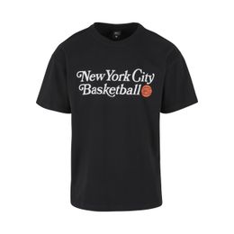 K1x Damen T-Shirt "K1x Unisex KXM241-054-2 K1x Nyc Bb Tee"schwarz, Gr. M, bedruckt, 100% Baumwolle, Shirts