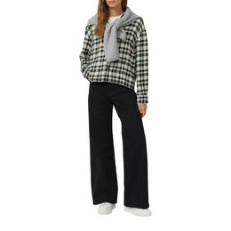s.Oliver Damen Weite Jeans, schwarz, Gr. 34, unifarben, Denim/Jeans, Obermaterial: 98% Baumwolle, 2% Elasthan, Jeans, im Five-Pocket Style