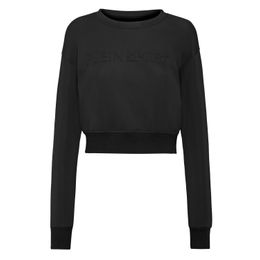 Plein Sport Damen Sweatshirt "Sweatshirt", schwarz, Gr. L, Obermaterial: 88% Polyester, 12% Elasthan, Sweatshirts