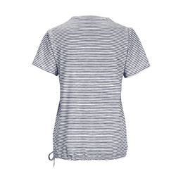 Killtec Damen T-Shirt "WMN TSHRT F"nachtblau, Gr. 38, Obermaterial: 94% Polyester, 6% Elasthan, Shirts, Gestreiftes, schnelltrocknendes