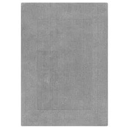 Wollteppich FLAIR RUGS "Tuscany", grau, B:200cm H:8mm L:290cm, Wolle, Teppiche
