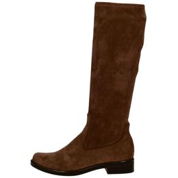 Caprice Damen Stiefel "Caprice Stiefel Veloursleder", Gr. 39cafe, Veloursleder, Schuhe