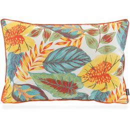 HOCK Dekokissen H.O.C.K., B:60cm H:10cm L:40cm, bunt, Polyacryl, Dekokissen_Sitzkissen_Kissenh&uuml;llen, "Tropical", Kissenh&uuml;lle mit F&uuml;llung, 1 St&uuml;ck