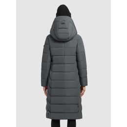 Khujo Damen Steppmantel "SENSY", grau, Gr. S, unifarben, 100% Polyester, M&auml;ntel