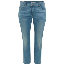 LEVI'S&reg; PLUS Levi's Plus Damen Levi's Plus Straight-Jeans &raquo;314 Shaping Straight&laquo; in Baumwoll-Stretch 20 (52), L&auml;nge 30