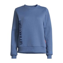 SALZHAUT Damen Sweatshirt "Sweatshirt SCHAOPSWULLE", blau, Gr. S, Obermaterial: 80% Baumwolle CO. 20% Polyester PES., Sweatshirts
