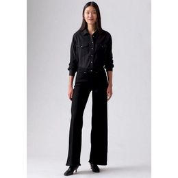 Levi's LEVI'S Damen Weite Jeans "Jeans 318 SHAPING", wei&szlig;, Gr. 30, Denim/Jeans, Obermaterial: 97% Baumwolle, 3% Elasthan, Jeans, im Five-Pocket Style