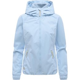 Ragwear Damen Outdoorjacke "Dizzie"himmelblau, Gr. S, Au&szlig;enmaterial: 100% Polyester. Innenfutter: 100% Polyester, Jacken, Wasserdichte &Uuml;bergangsjacke