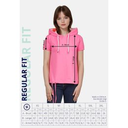 SALZHAUT Damen T-Shirt "Shirt UTFLOG", rosa, Gr. M, Obermaterial: 92% Baumwolle CO. 8% Elasthan EL., Shirts