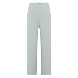 Zero Damen Stoffhose "Damen in 7/8 L&auml;nge", gr&uuml;n, Basic, Gr. 42, unifarben, Twill, Obermaterial: 96% Polyester, 4% Elasthan. Futter: 100% Polyester.