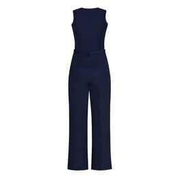 Vera Mont Damen Overall "Damen mit G&uuml;rtel"night sky, Gr. 38, Obermaterial: 95% Polyester, 5% Elasthan. Futter: 100% Polyester, Overalls