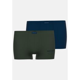 Tom Tailor Herren Boxershorts "Milos", Gr. 6, bunt, Obermaterial: 95% Baumwolle, 5% Elasthan, Unterhosen, basic, mit Logostickerei, mit Logodruck,