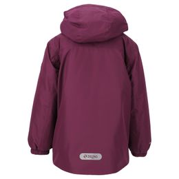 ZIGZAG Jungen Skijacke "Arctic", lila, Gr. 140, mehrfarbig, 100% Polyester, Jacken, mit wind- und wasserabweisendem Bionic-Finish