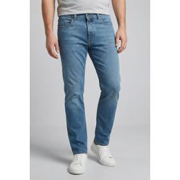 Pierre Cardin Herren Regular-fit-Jeans "PC-Laval", blau, Gr. 34, unifarben, Web, Obermaterial: 81% Baumwolle, 18% Polyester, 1% Elasthan, Jeans, im