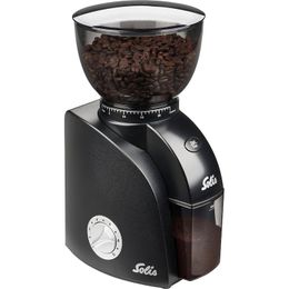 SOLIS OF SWITZERLAND Kaffeem&uuml;hle &raquo;Scala Zero Static&laquo; 135 W Kegelmahlwerk 300 gBohnenbeh&auml;lter schwarz