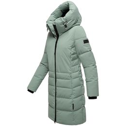 Navahoo Damen Steppmantel "Mondnebel XIV"mint, Gr. M, Obermaterial: 100% Polyester; Innenfutter: 100% Polyester; Wattierung: 100% Polyester;