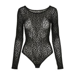 Urban Classics Damen Urban Classics Body &raquo; Damen Ladies Flock Lace Body&laquo; 4XL, US-Gr&ouml;&szlig;en