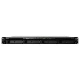 Synology NAS-Server "RS1619xs+ 4-Bay NAS-Rackmount", silber (schwarz, silberfarben), B:48cm H:4,4cm T:51,86cm, NAS-Server, NAS-Server