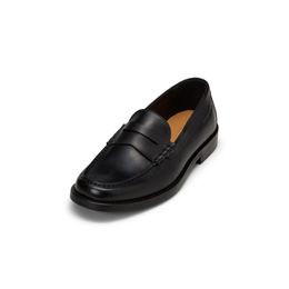 Marc O'Polo MARC O'POLO Damen Loafer "aus edlem Rindleder", Gr. 46schwarz, Obermaterial: 100% Leder (Rind), unifarben, Schuhe