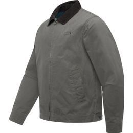 Ragwear Herren Hemdjacke "Hertan Vintage", grau, Gr. XXL, Obermaterial: 100% Baumwolle. Innenfutter: 100% Polyester, Jacken, Leichte Herren