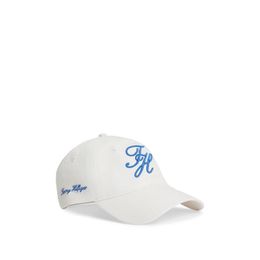 Tommy Hilfiger Unisex Baseball Cap &raquo;TH SCRIPT SOFT 6 PANEL&laquo; mit Logo-Stickerei, Umfang 58 cm