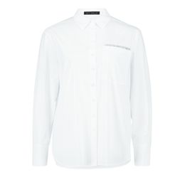 Betty Barclay Damen Hemdbluse "Damen mit Kragen", wei&szlig;, Gr. 36, Obermaterial: 70% Baumwolle, 27% Polyester, 3% Elasthan, Blusen