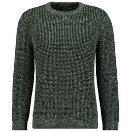 Ragman Herren Rundhalspullover, gr&uuml;n, Gr. XL, 100% Baumwolle, Pullover